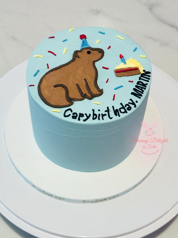 Capybara Bento Cake Dubai – Cute Animal-Themed Cake for Unique ...