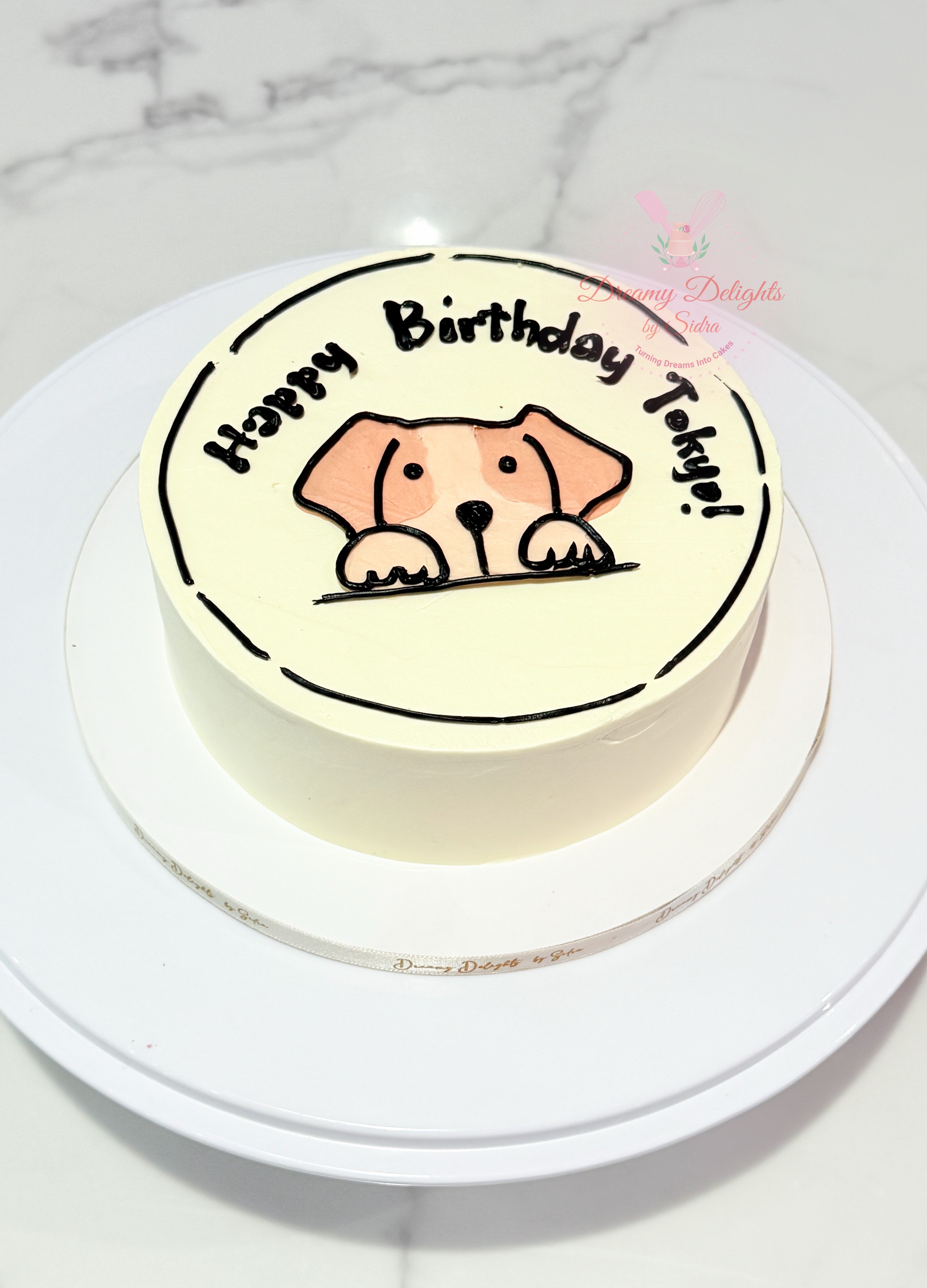 Bento Cake Dubai Dog Bento Cake for Birthday – DreamyDelightsBySidra