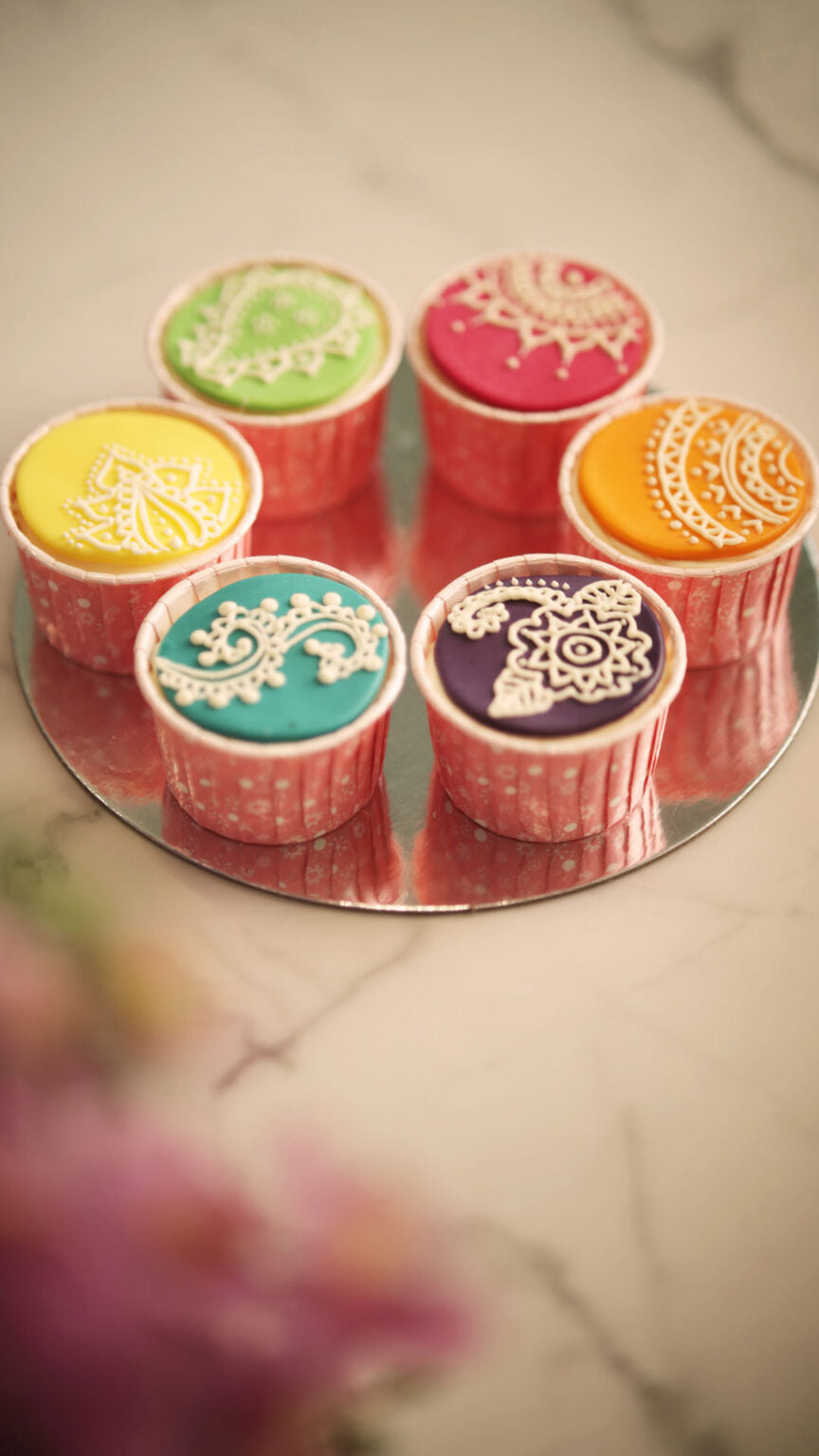Diwali Festive Cupcakes – DreamyDelightsBySidra