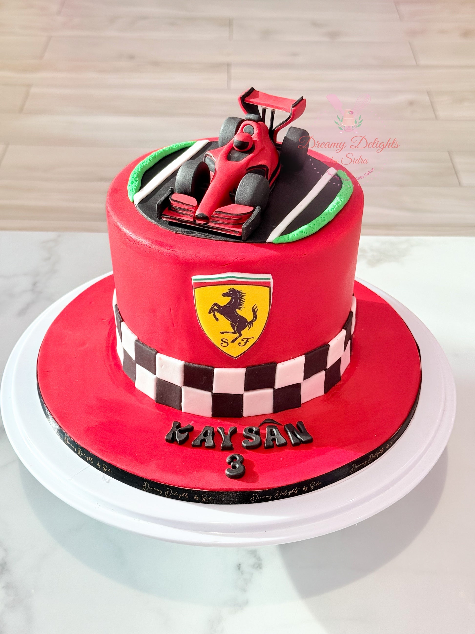 Ferrari Racing Cake | Car Racing Birthday Cake Dubai ...