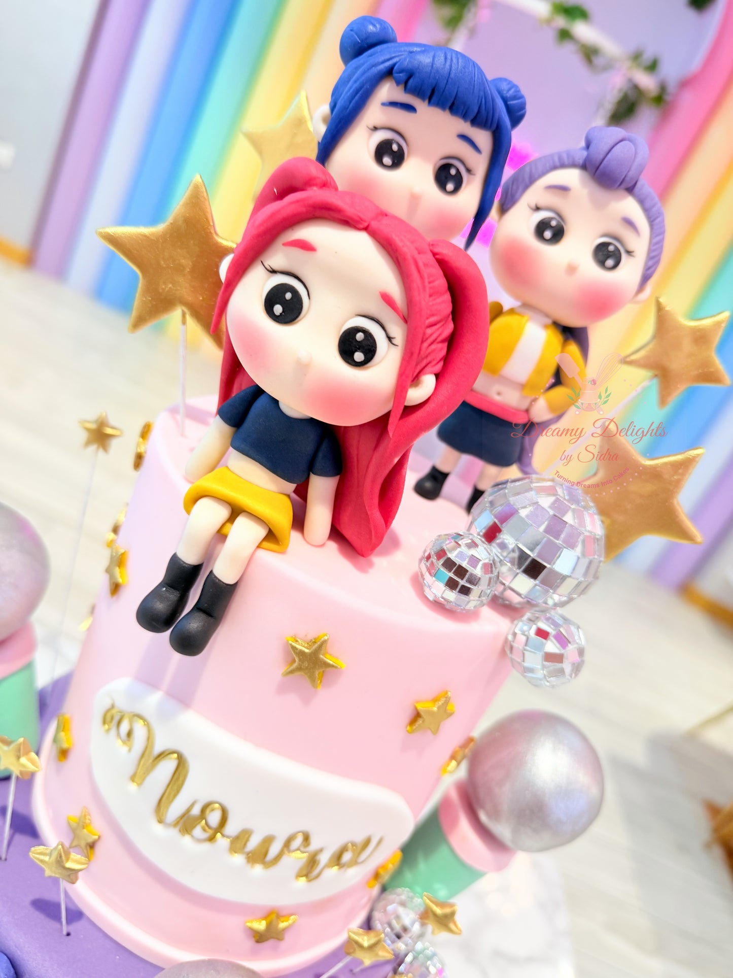 KPop 3D Character Birthday Cake | Luxury Cake for Girls Dubai ...